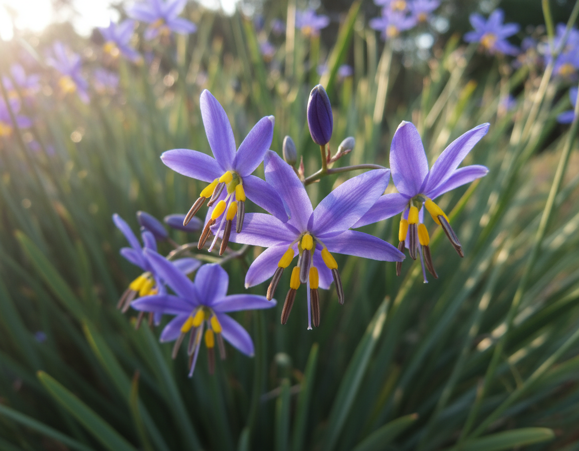 Buy Dianella revoluta 'Little Rev' Black Flax Lily | Adelaide Plant Co