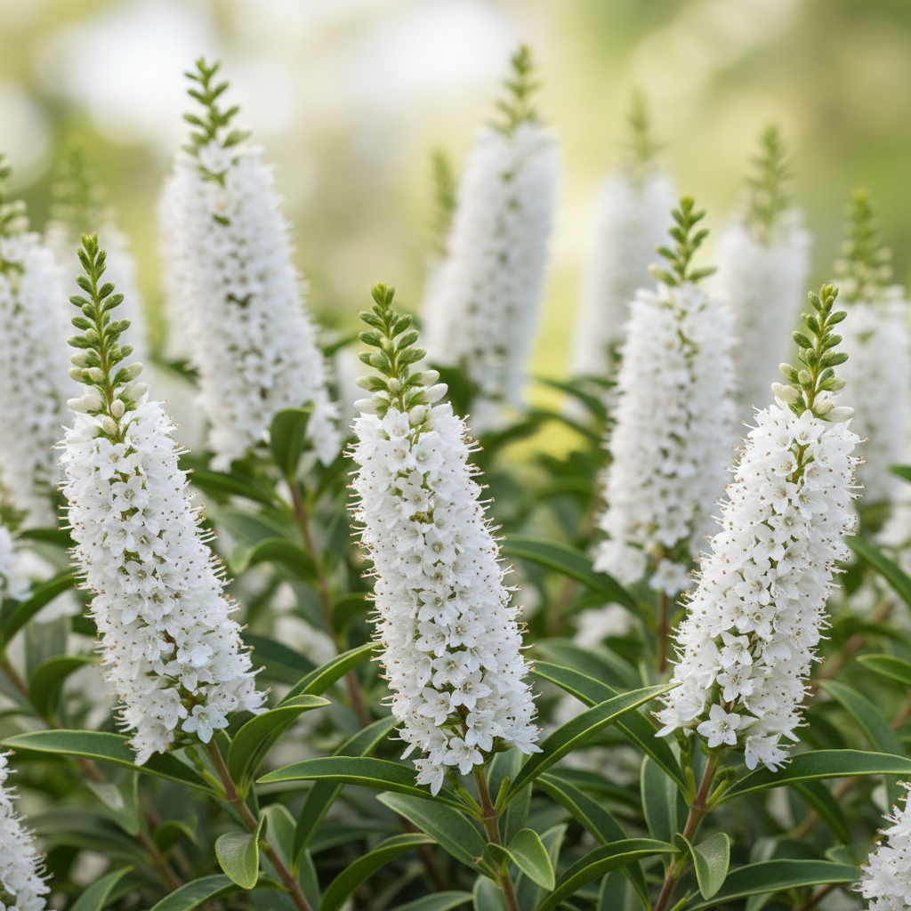 Buy Hebe 'Snowdrift' Willow Leaf Shrubby Victoria | Adelaide Plant Co